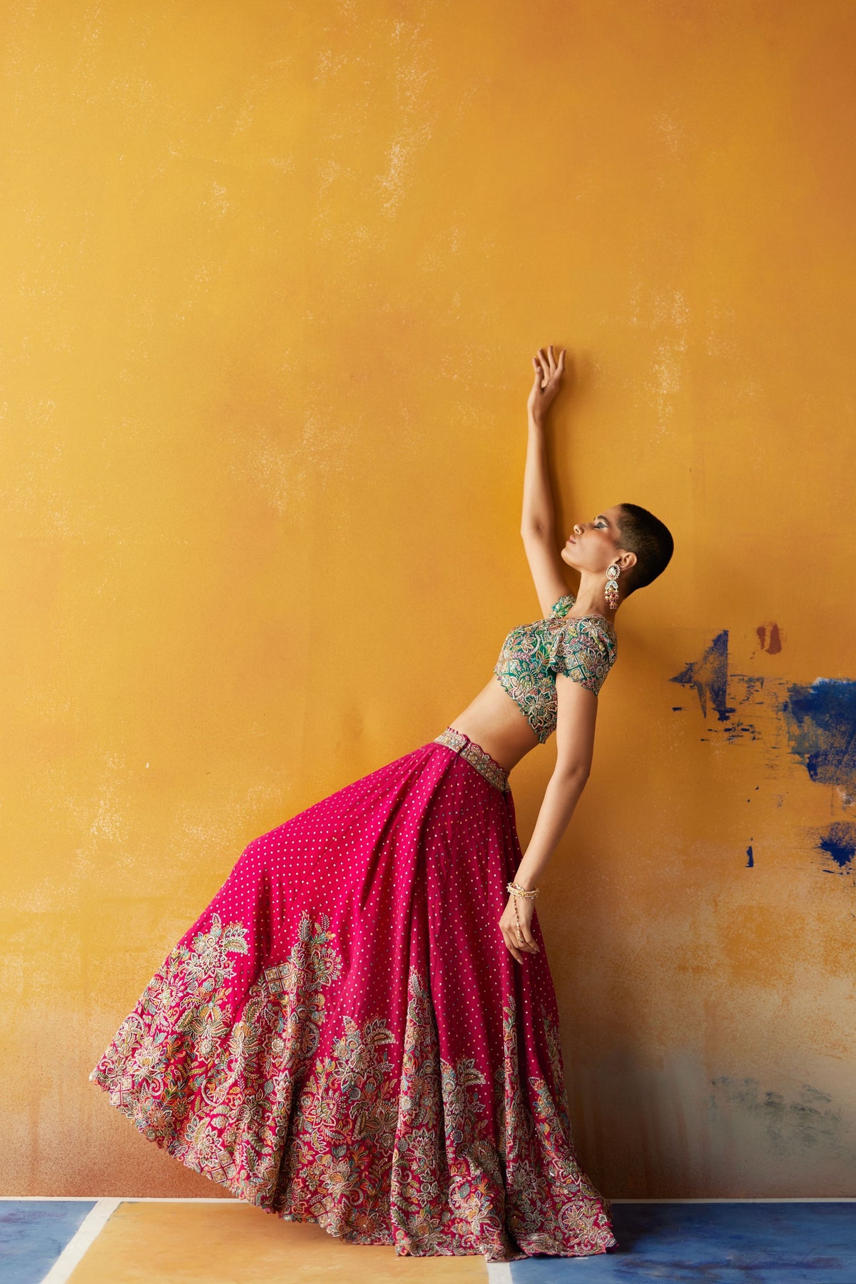 Paaro Lehenga Set – Mrunalini Rao