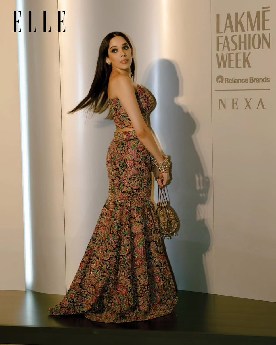 Trinetra in Sitara Corset with Skirt – Mrunalini Rao